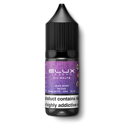 Elux Legend Grape Berry Salts | From £3.33 | E-Cigarette Direct