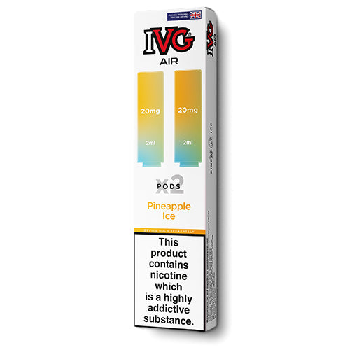 IVG Air Pineapple Ice Pods | 3 for £11 | Pack of 2 – E-Cigarette Direct